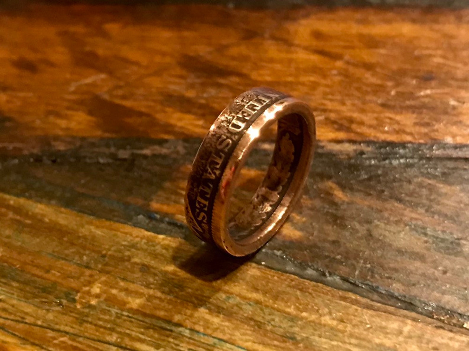 Indian Head Penny Coin Ring - Etsy