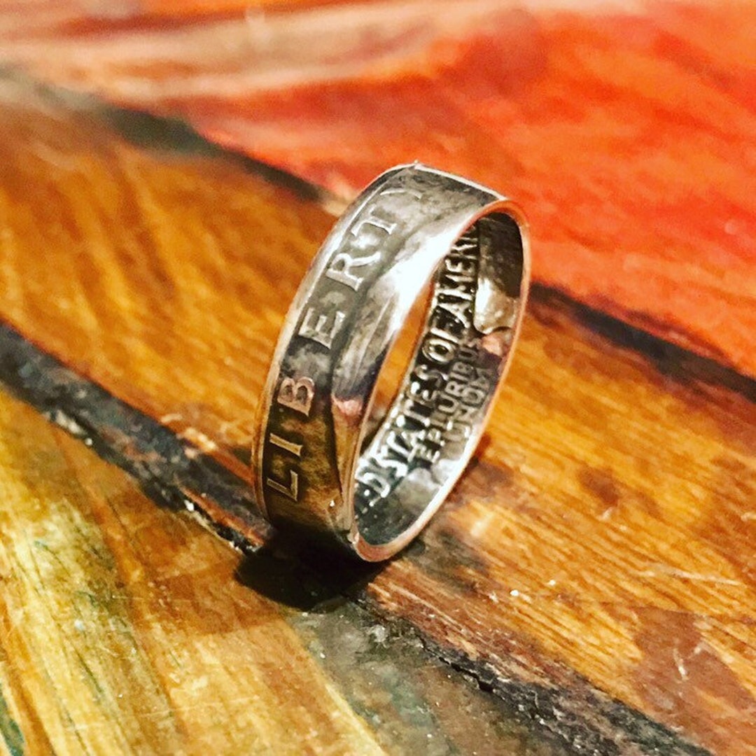 U.S. Quarter Ring (1965-present) - Etsy