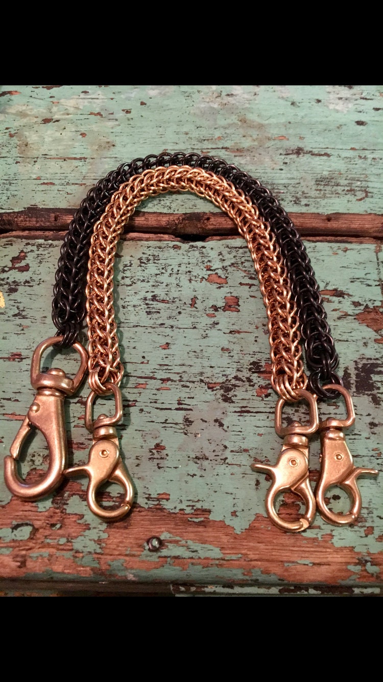 FULL MONTY (full Persian Chainmaille Weave) Wallet Chain - Etsy