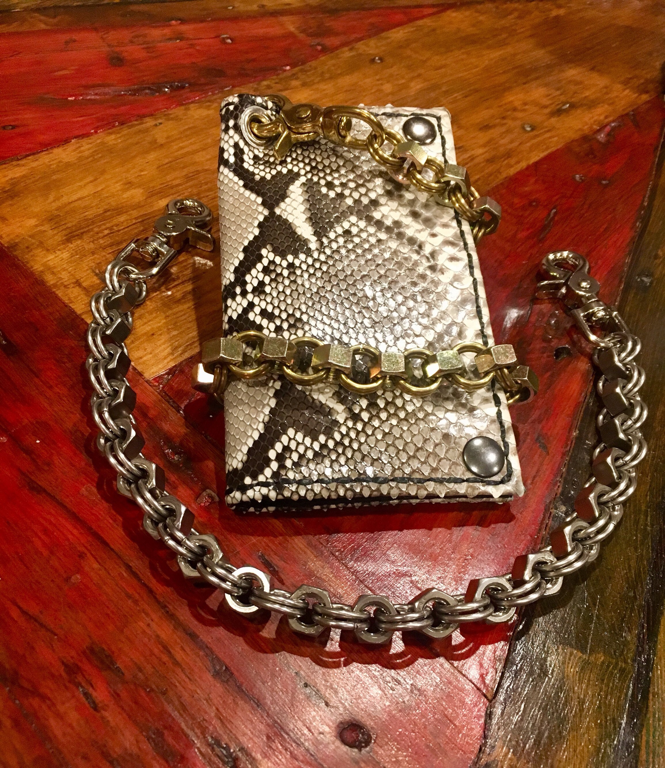 NUTS OF STEEL Wallet Chain - Etsy