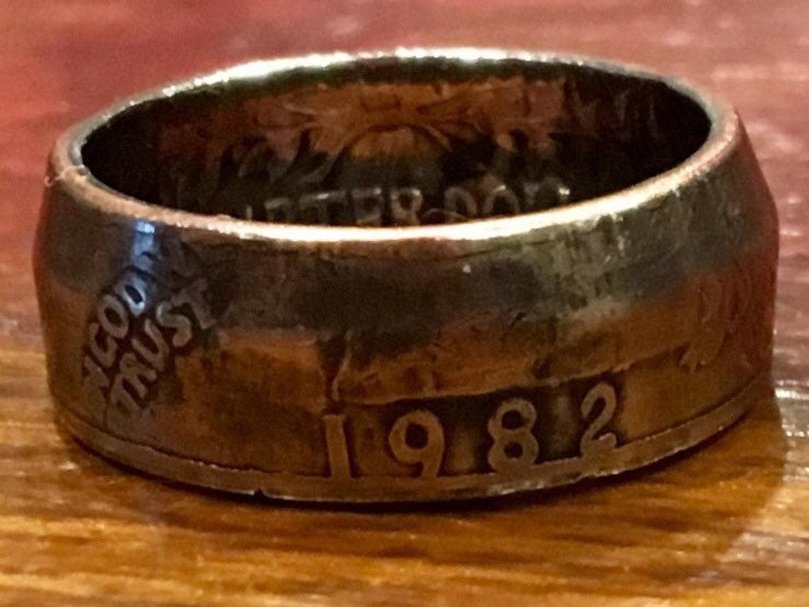 U.S. Quarter Ring 1965-present - Etsy