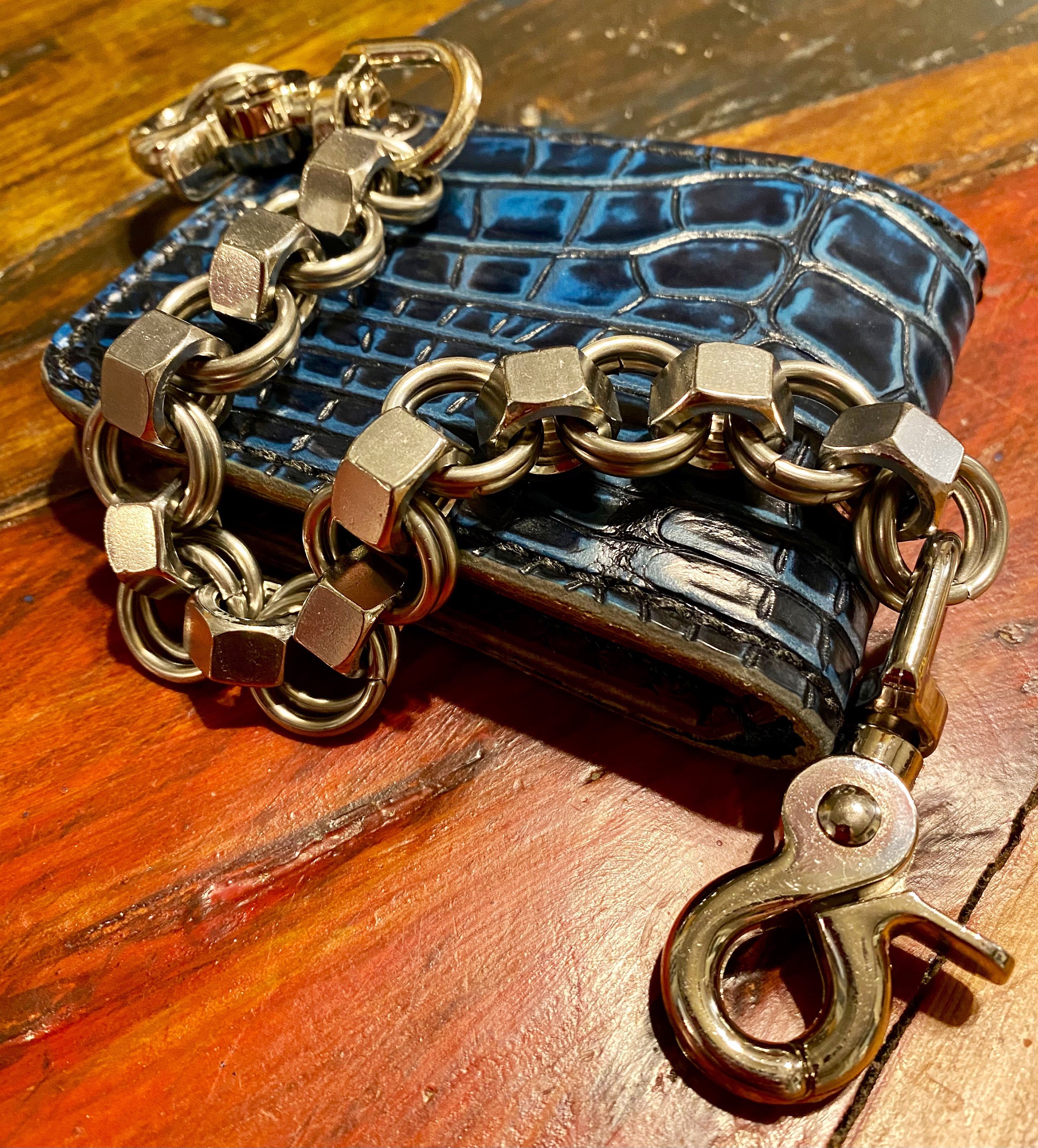 NUTS OF STEEL Wallet Chain - Etsy