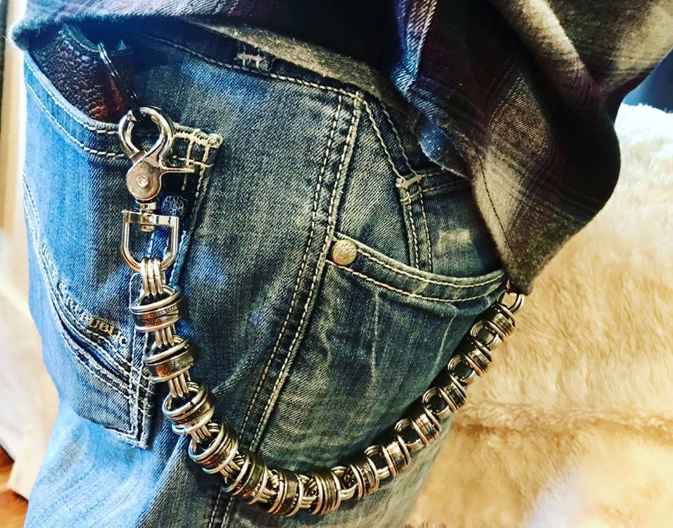 Dead Presidents Hang Around Quarter Dollar Wallet Chain - Etsy
