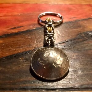 JFK Half Dollar Keychain - Etsy