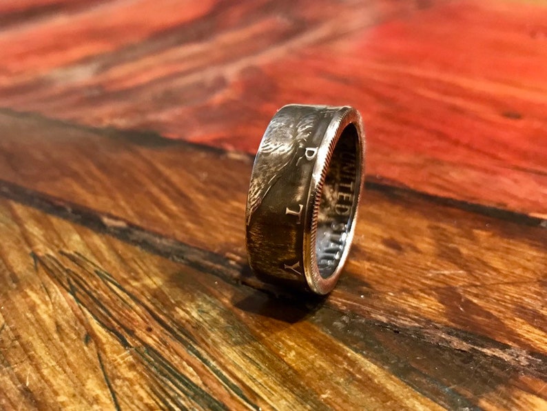 Half Dollar Coin Ring 1965 to Present - Etsy