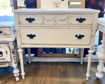 Distressed Buffet Table Furniture