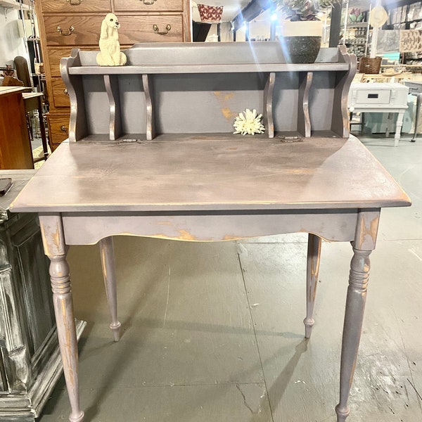 Distressed Desk - Etsy