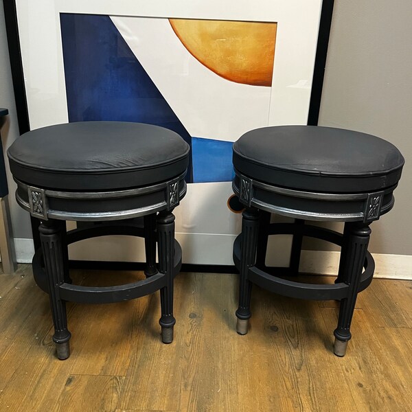 Hand Painted Bar Stools - Etsy