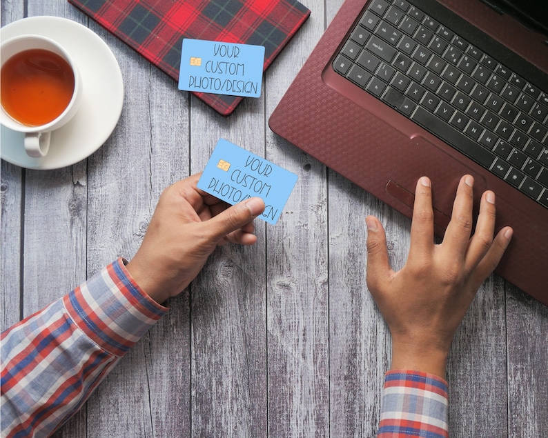 Personalized Credit Card Skin, Custom Debit Card Sticker, Credit Card ...