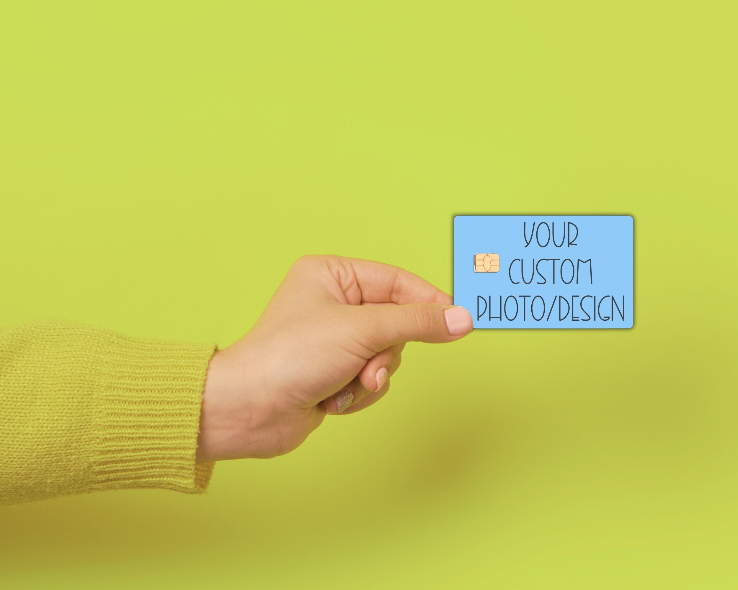 Personalized Credit Card Skin, Custom Debit Card Sticker, Credit Card ...