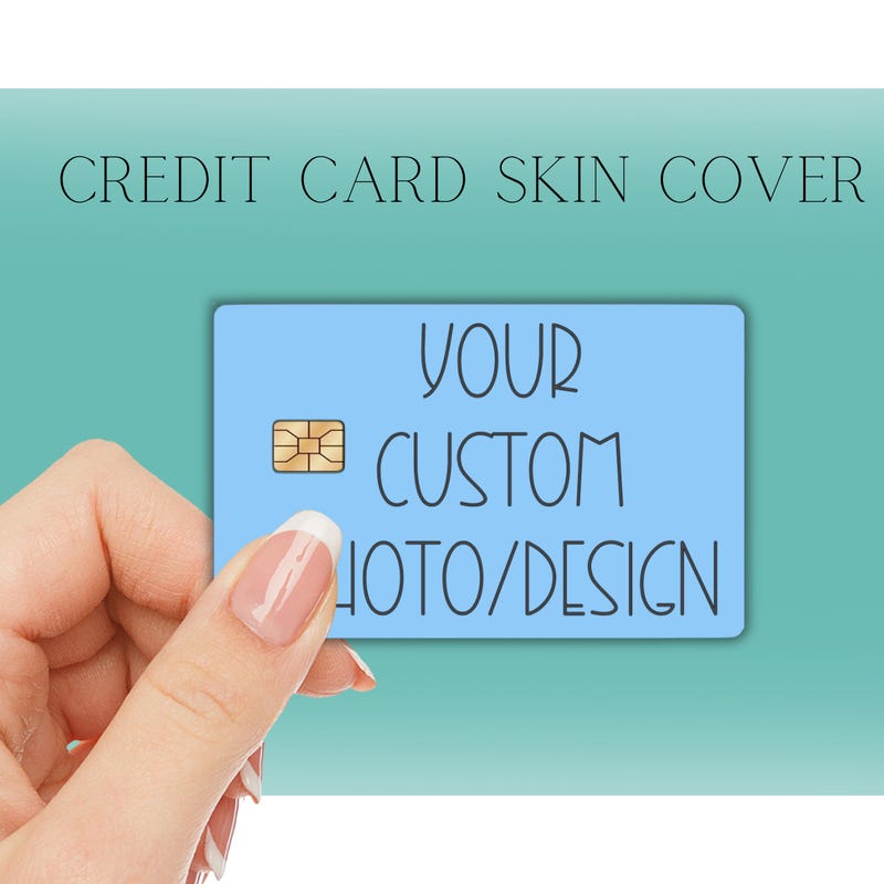 Custom Sticker for Debit Cards - Etsy