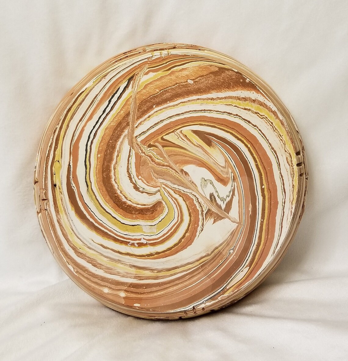 Comanche Native American Marble Swirl Pottery Planter Signed | Etsy