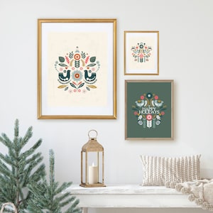 Nordic Print, Scandinavian Wall Art, Minimal Nordic Decor, Scandi Print ...