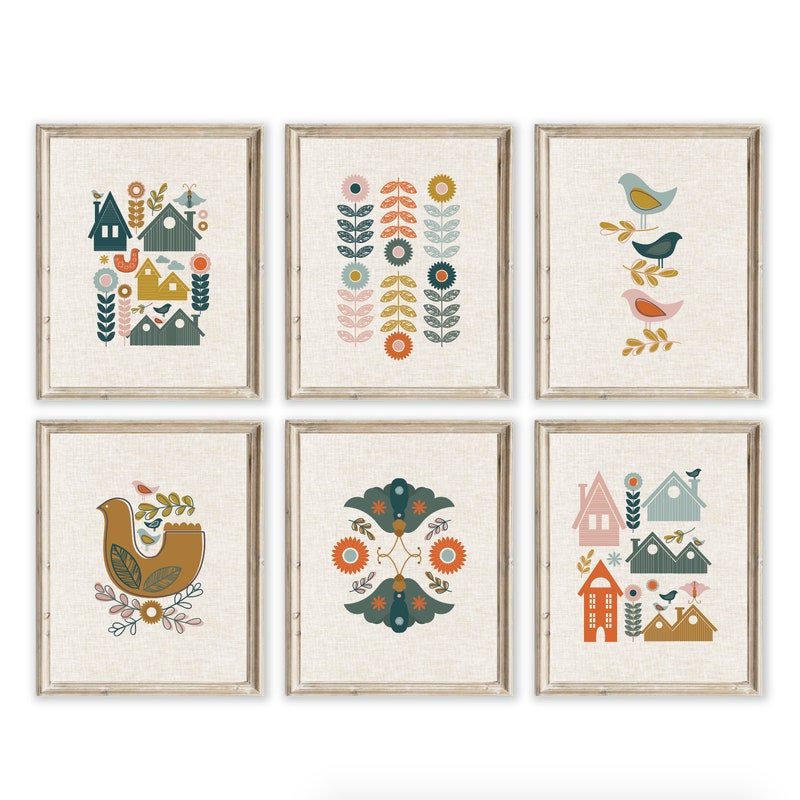 Nordic Print - Etsy