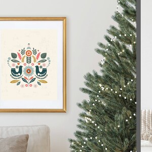 Nordic Print, Scandinavian Wall Art, Minimal Nordic Decor, Scandi Print ...