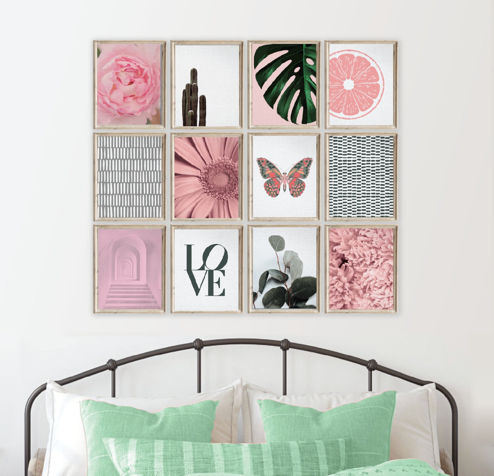 Girl Room Decor Girl Room Wall Art Set Bedroom Print Set - Etsy