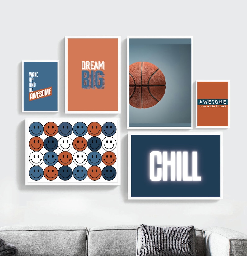 Boys Room Wall Art Boys Room Print Set Teen Boy Wall Decor - Etsy
