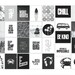 29 Black & White Printable Wall Art, Teen Boy Room Decor Set ...