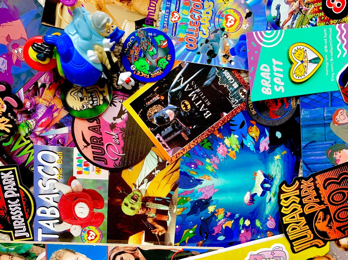 90s Mystery Box - 90s Vintage Surprise Box With Nicktoons, Buffy, Spice ...