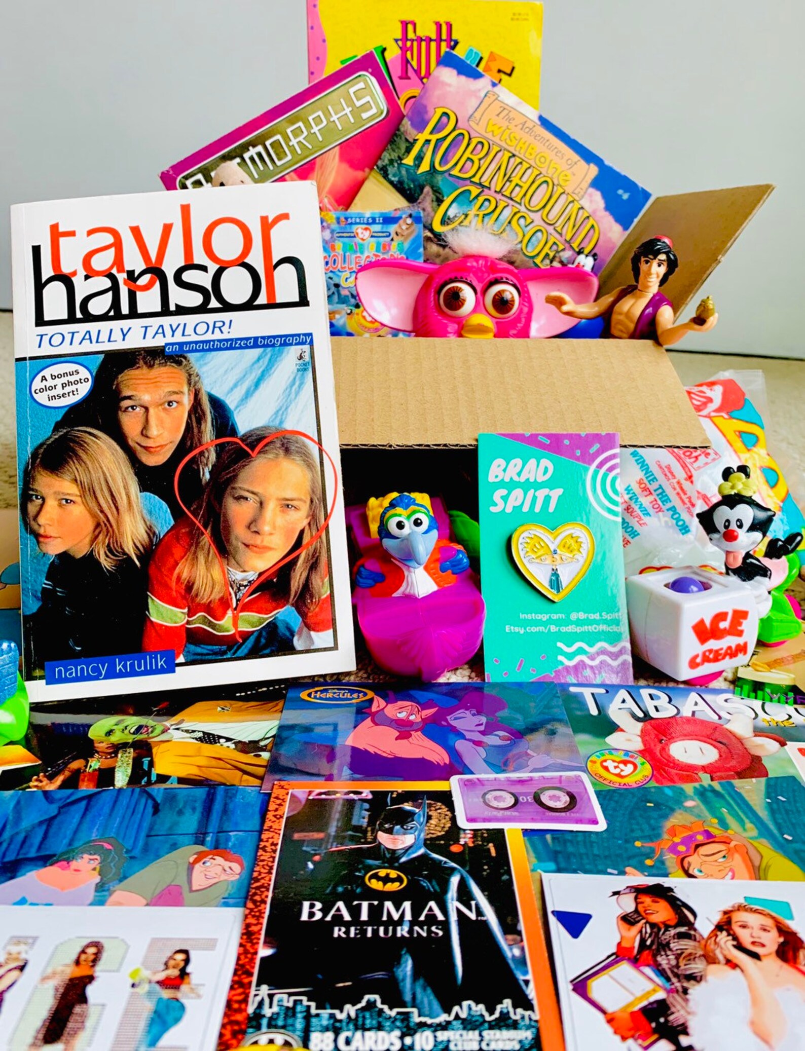 90s Mystery Box 90s Vintage Surprise Box With Nicktoons - Etsy