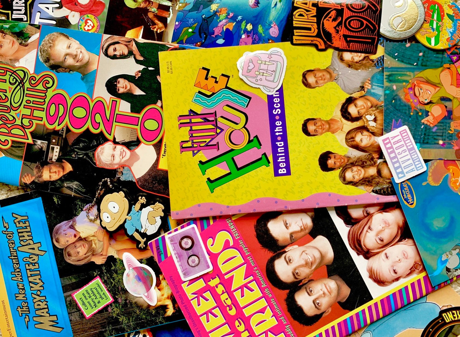 90s Mystery Box - 90s Vintage Surprise Box With Nicktoons, Buffy, Spice ...
