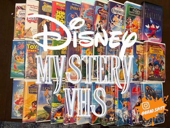 Mystery VHS Surprise Box Vintage Video Cassettes Lion | Etsy