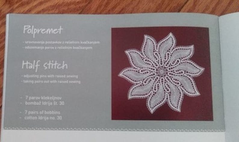 Idrija Bobbin Lace Pattern Books From the Lace School in Idrija ...