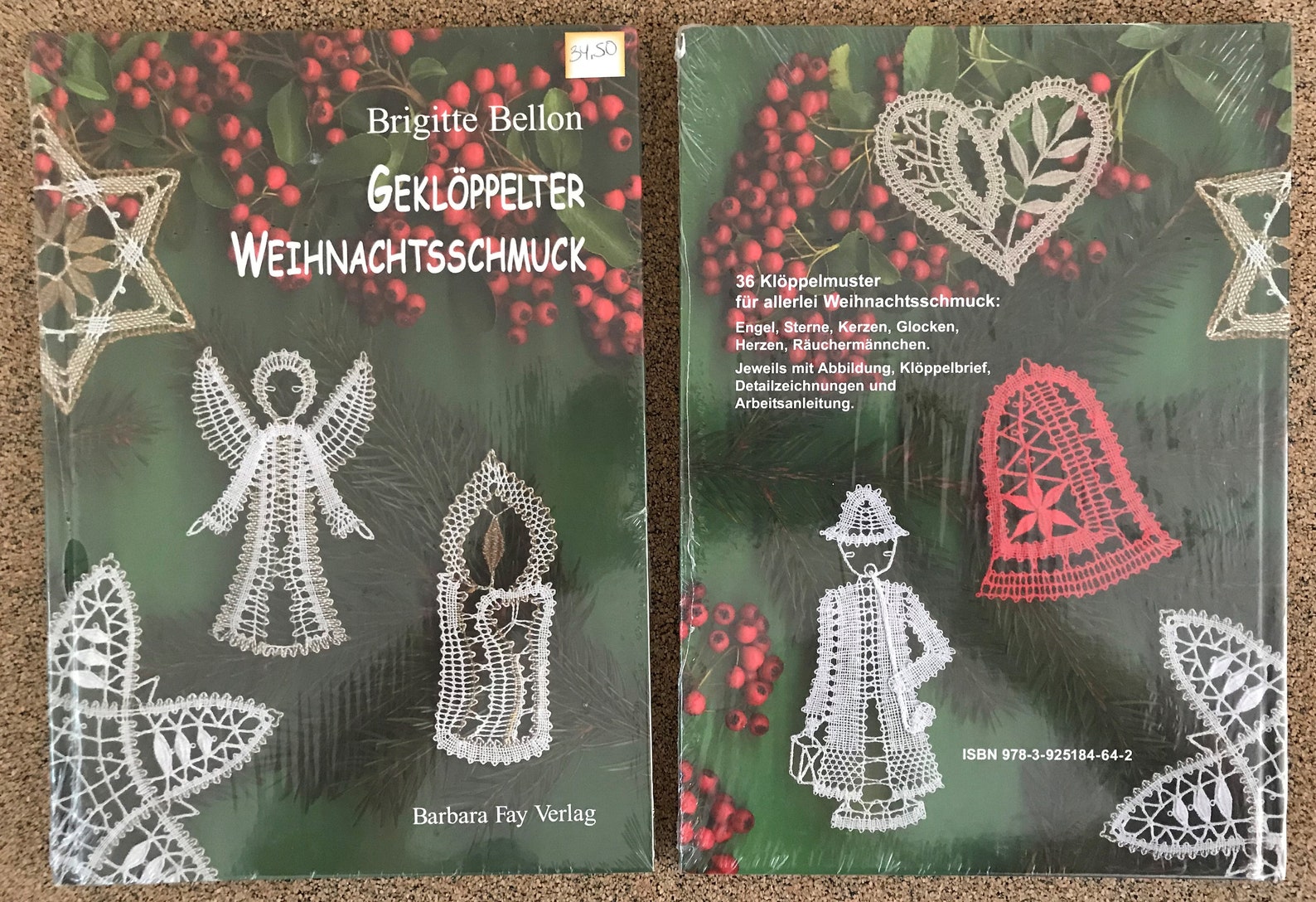 Christmas Bobbin Lace Books 39.50/ea the Crib by Jana Novak, 3 Brigitte ...