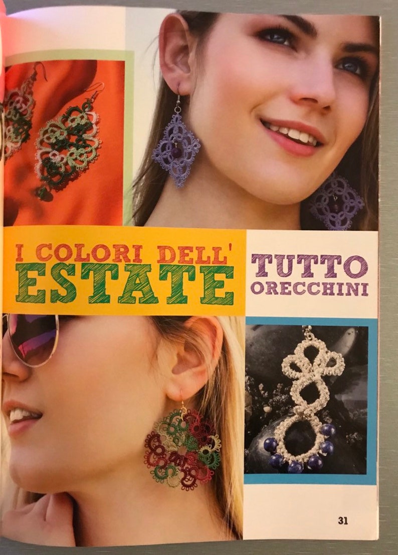 Tatting Magazines in Italian Il Mio Chiacchierino No. 3 at - Etsy