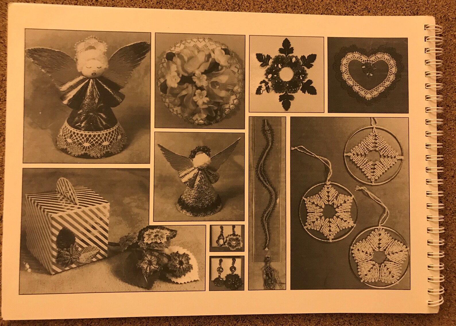 Springett Bobbin Lace Books Christmas Lace 24.50 Lace for | Etsy
