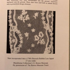 Bobbin Lace Booklets by Alexandra Stillwell 8.50 Ea - A Flower in ...