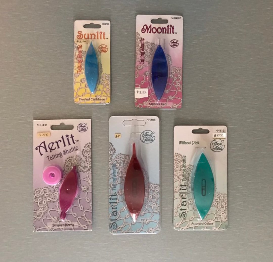 Tatting Shuttles Made by Handy Hands 3.25-4.00/ea Styles Are Sunlit ...
