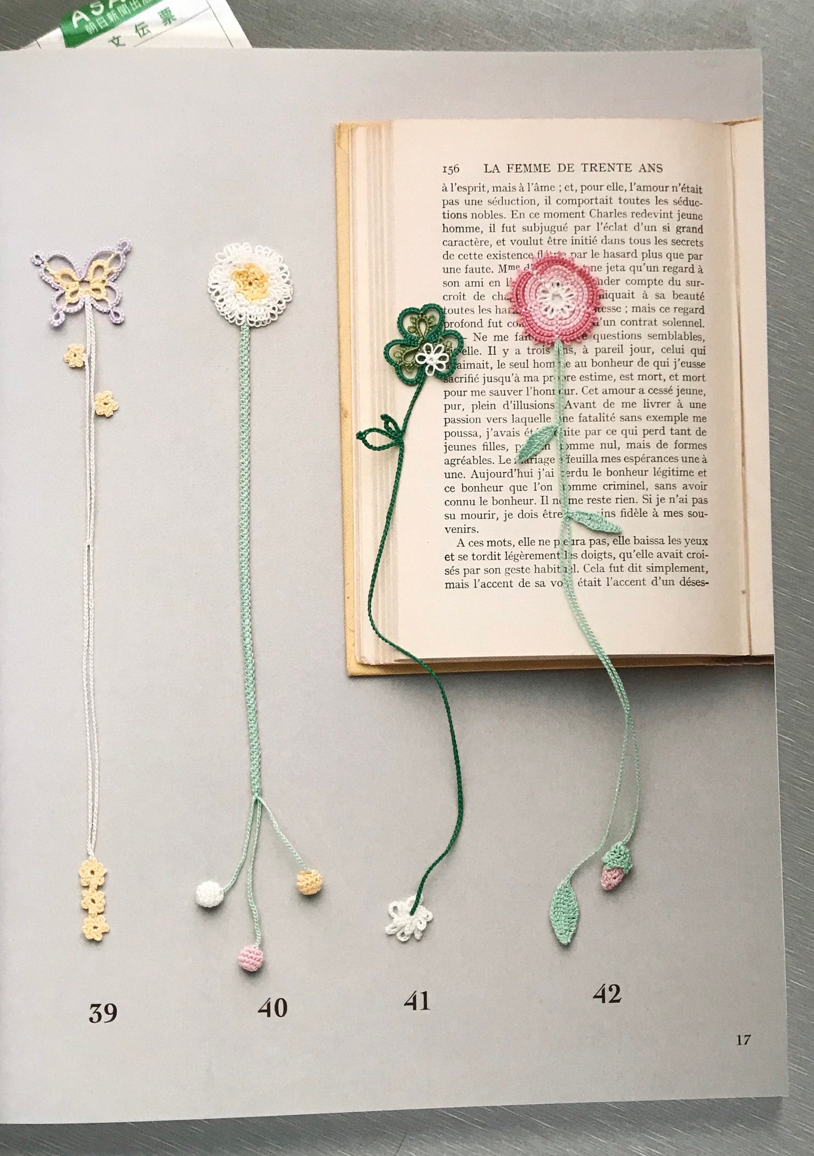 Tatting Books 34.50 Each Applemints Book Written in Japanese - Etsy