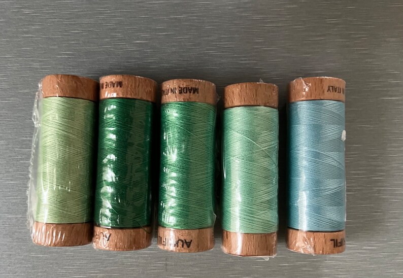 Cotton Lace Threads for Bobbin Lace 8.50 Ea Aurifil 80/2 Like Egyptian ...