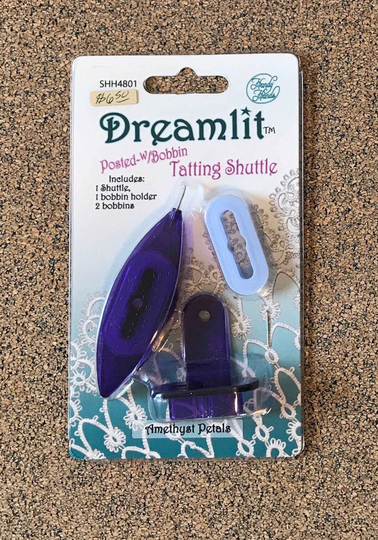 Tatting Shuttles - Dreamlit in 5 Colors - Shuttle Includes Shuttle W/ 2 ...