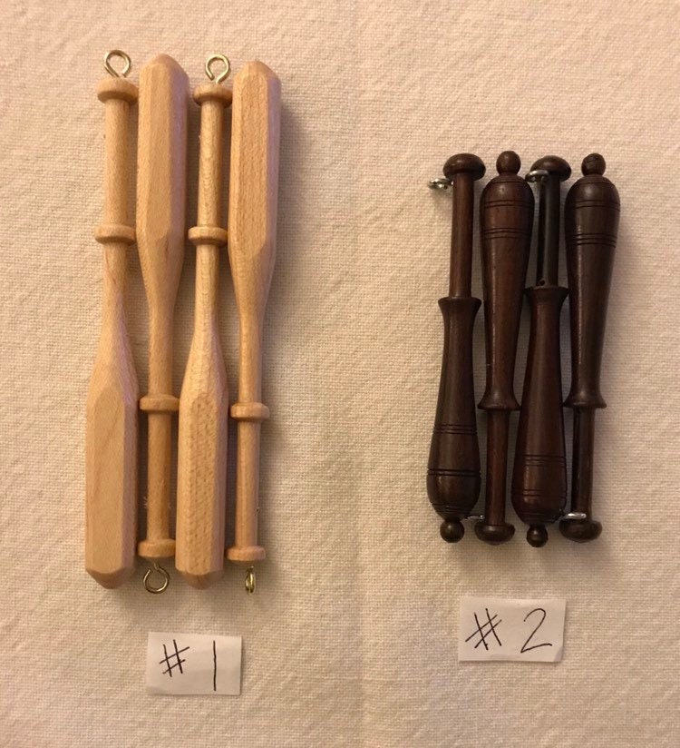 Bobbin Lace Bobbins for Wire or Metallics Square Bobbins 4 Pk - Etsy UK