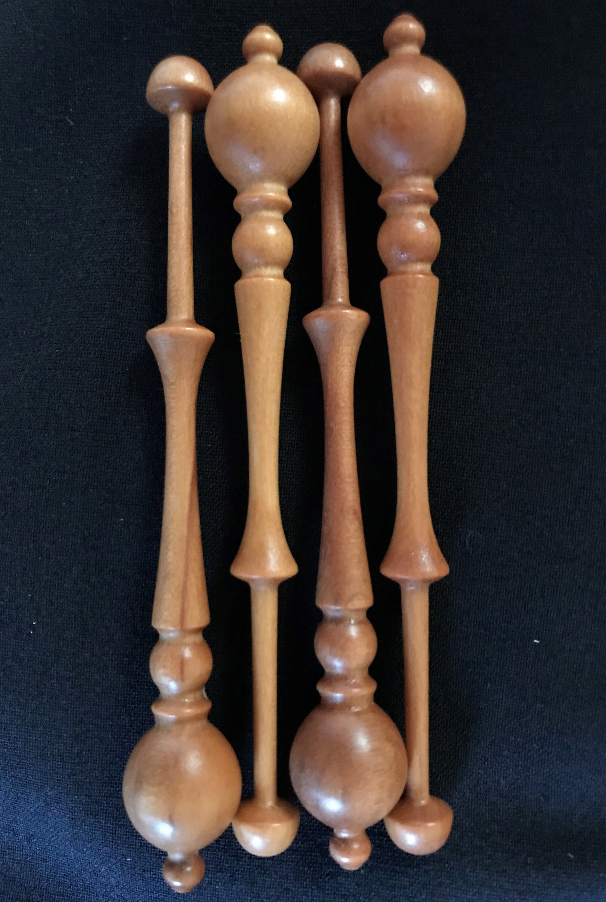 Bobbin Lace Bobbins by the Dozen Old Dutch Style in Pear - Etsy