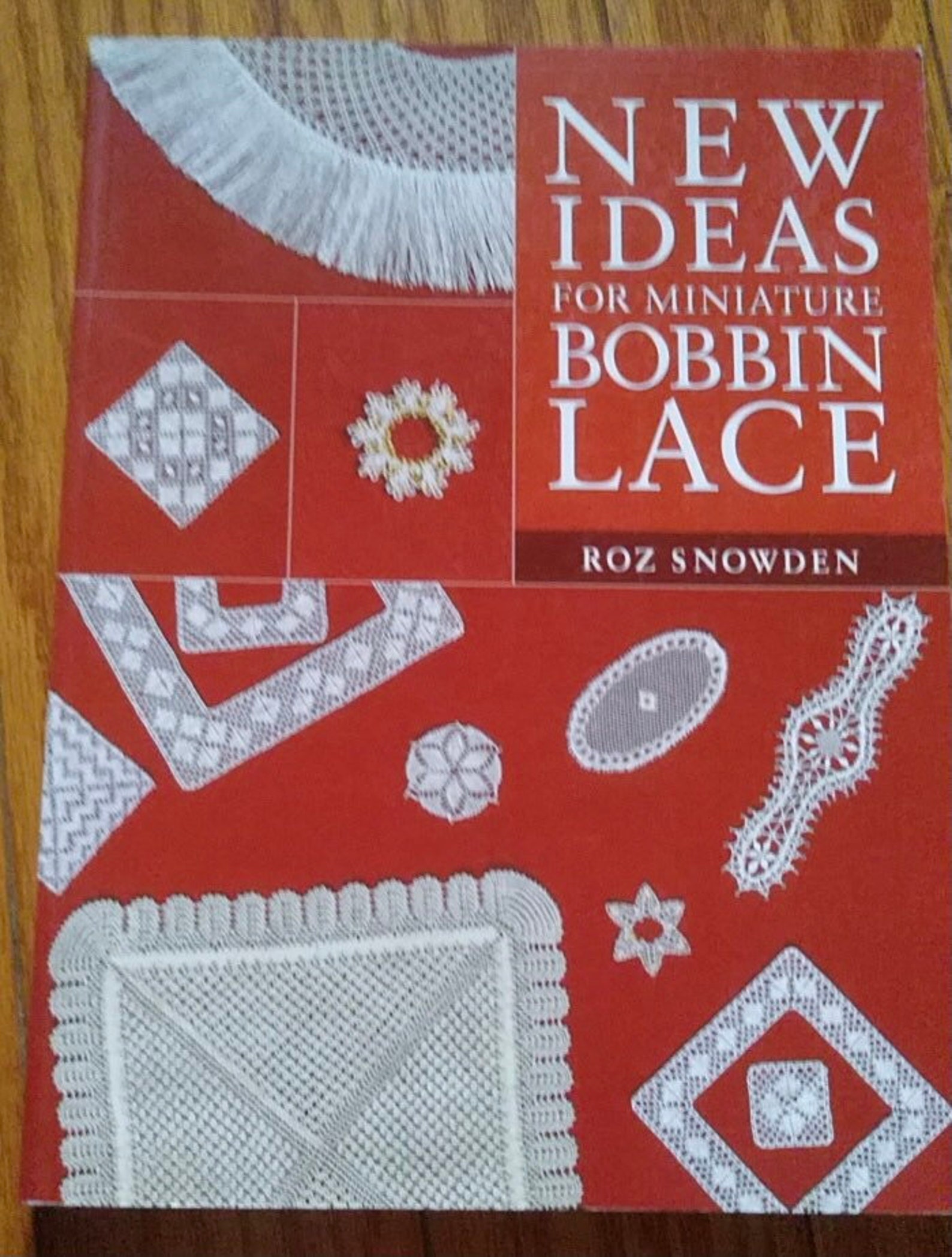 Bobbin Lace Books 29.50 Each by Roz Snowden Miniature Bobbin - Etsy