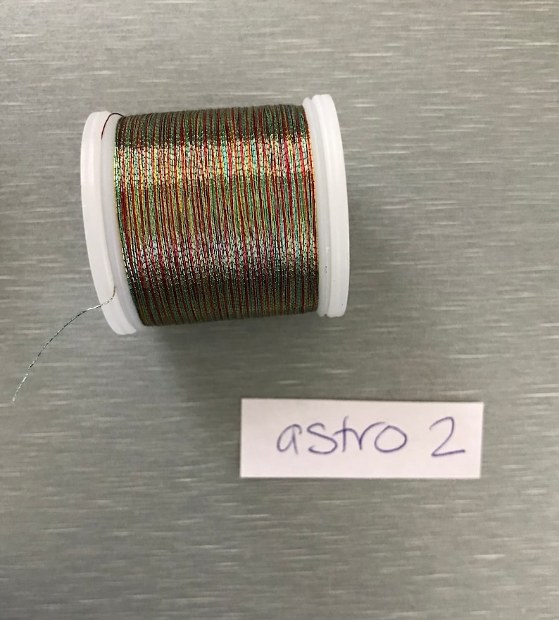 Metallic Bobbin Lace /embroidery Thread 5.50 Each madeira - Etsy