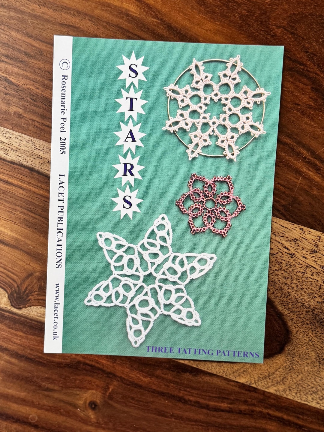 Tatting Folio 4.00 a Lacet Publication - Stars by Rosemarie Peel - 3 ...