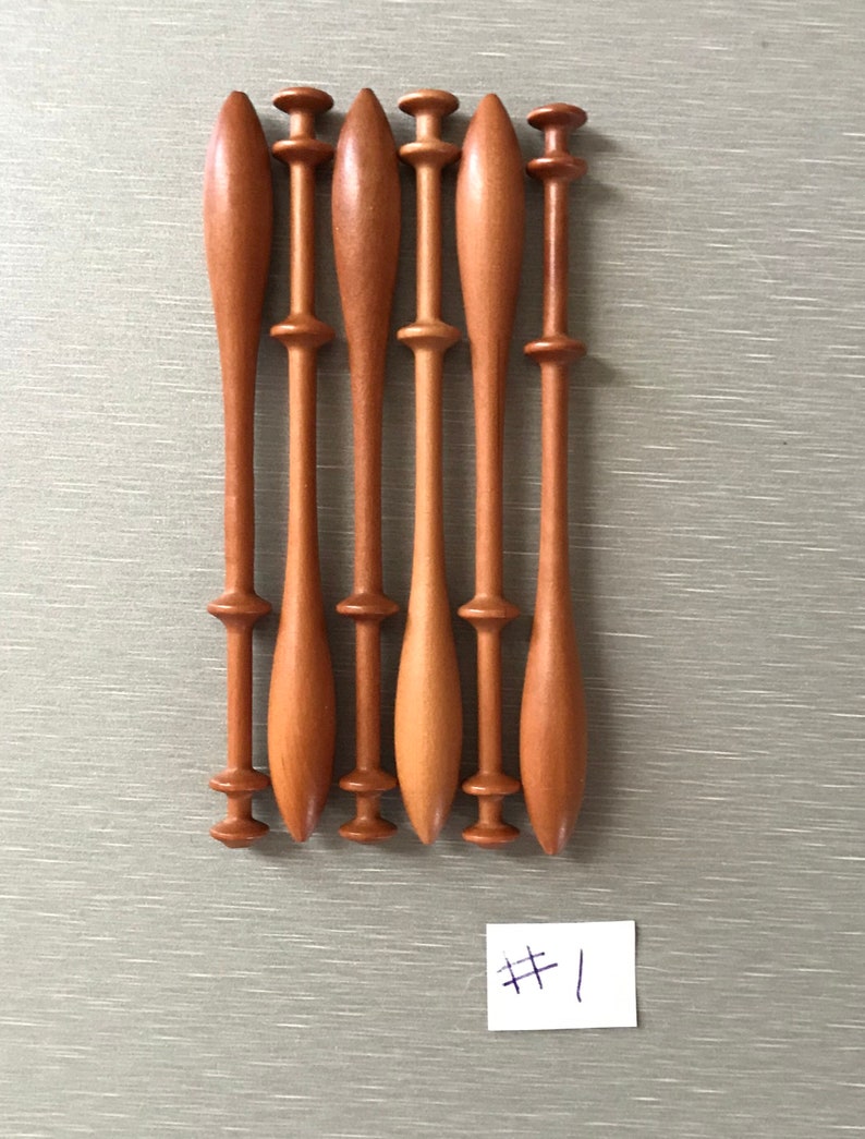 Bobbin Lace Bobbins by the Dozen Petite Swiss bobbins 21.50 | Etsy