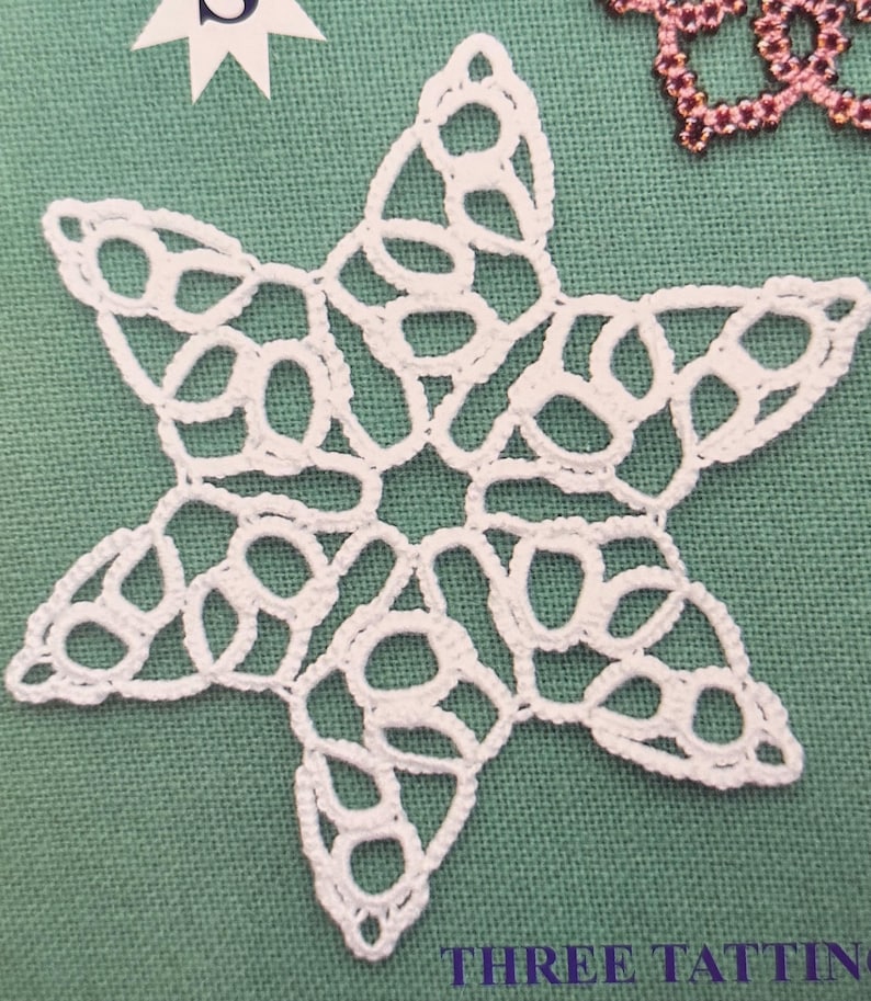 Tatting Folio 4.00 a Lacet Publication - Stars by Rosemarie Peel - 3 ...