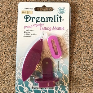 Tatting Shuttles - Dreamlit in 5 Colors - Shuttle Includes Shuttle W/ 2 ...