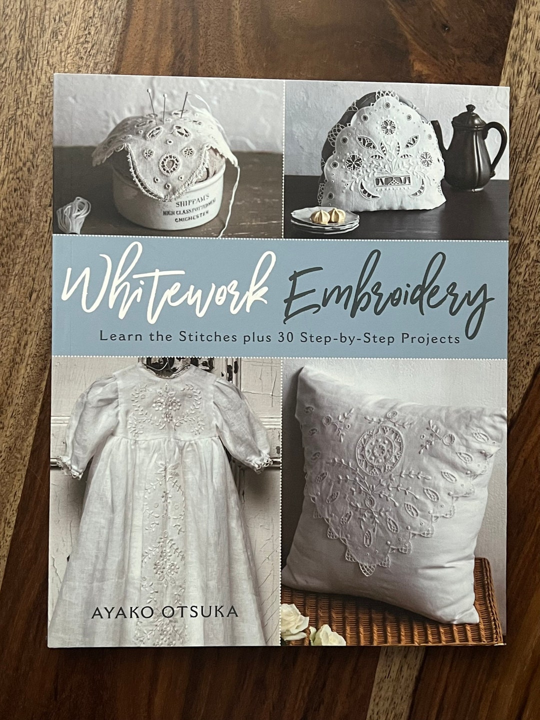Needle Lace Book 26.50 Whitework Embroidery by Ayako Otsuka Learn the ...