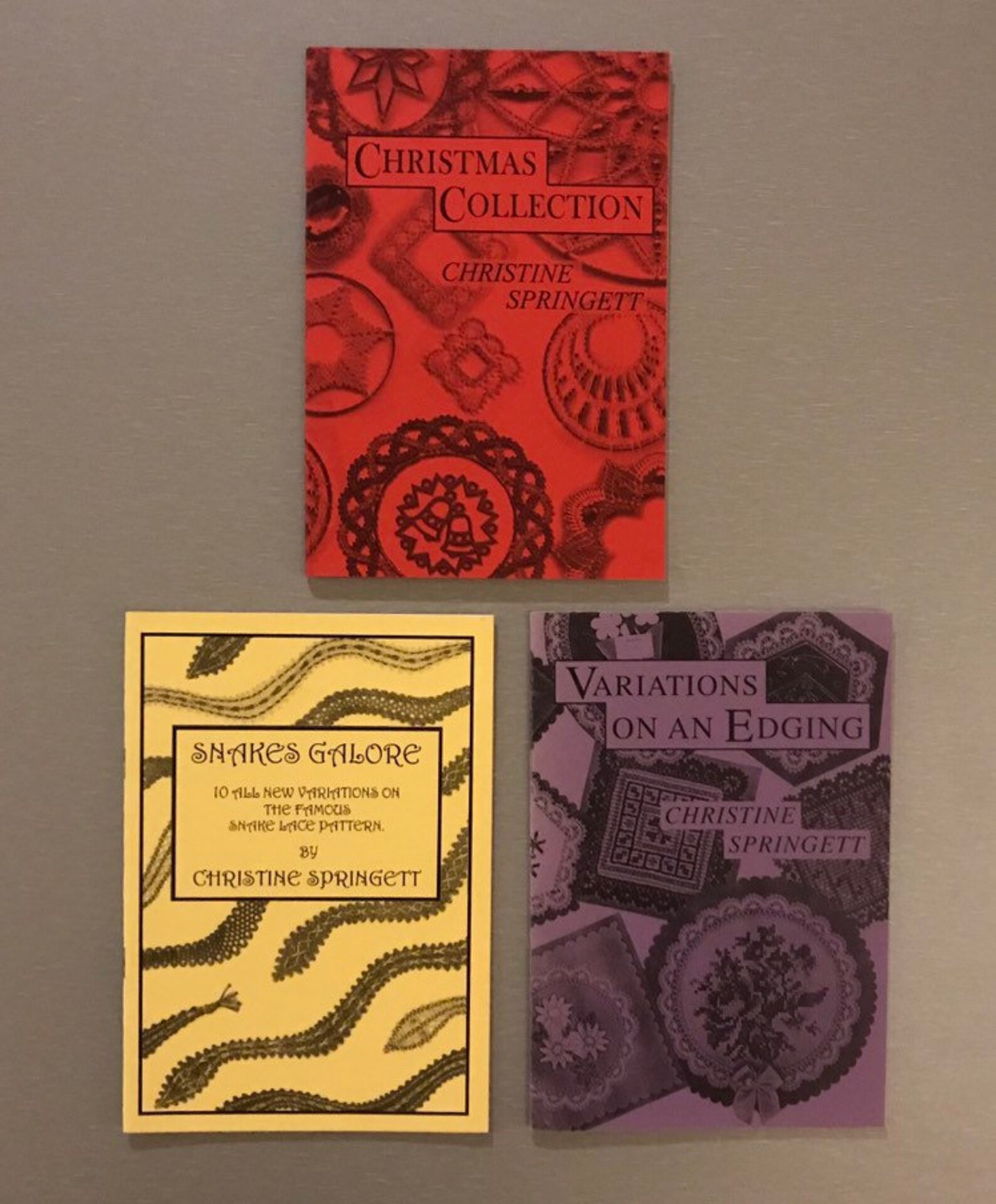 Springett Bobbin Lace Booklets Christmas Collection16.50 - Etsy