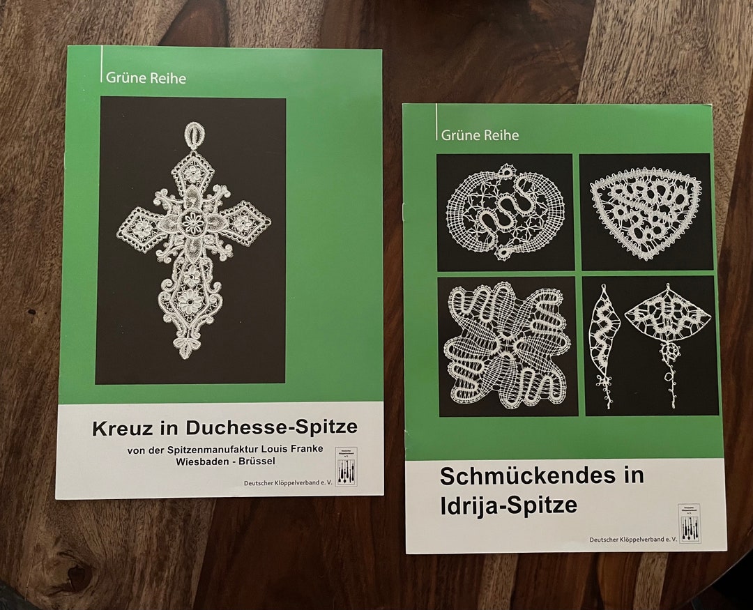 Out of Print Bobbin Lace Books by Deutscher Klopperlverband - Duchesse ...