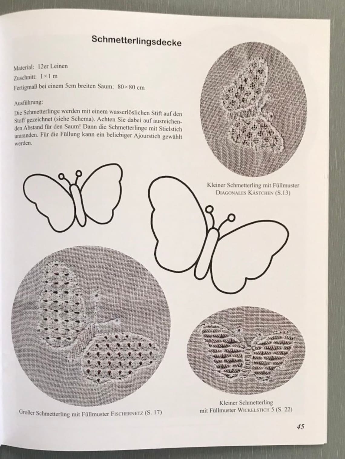 Needle Lace Books 29.50 Each - Ajourstickerei I by Gisela Brink or ...