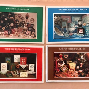 Springett Bobbin Lace Books - Christmas Lace 24.50, Lace for Special ...