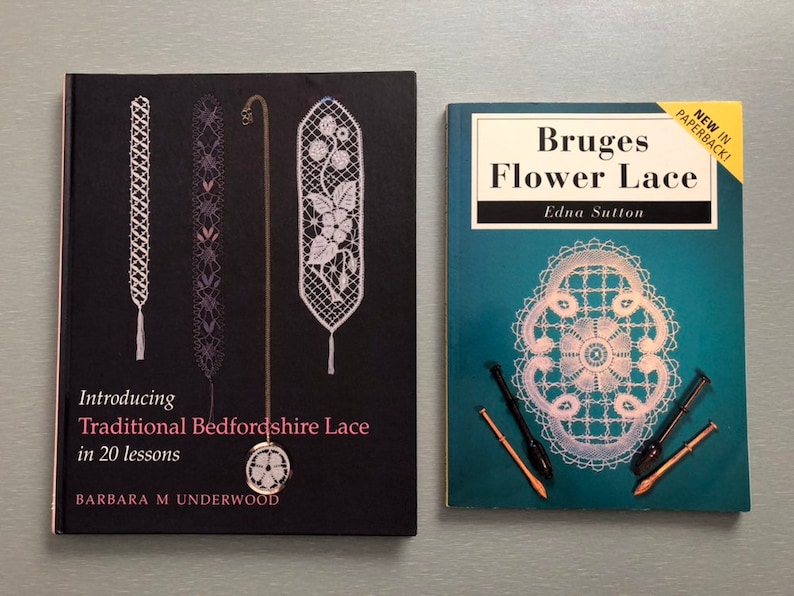 Bedfordshire & Bruges Bobbin Lace Books Intro to Traditional - Etsy