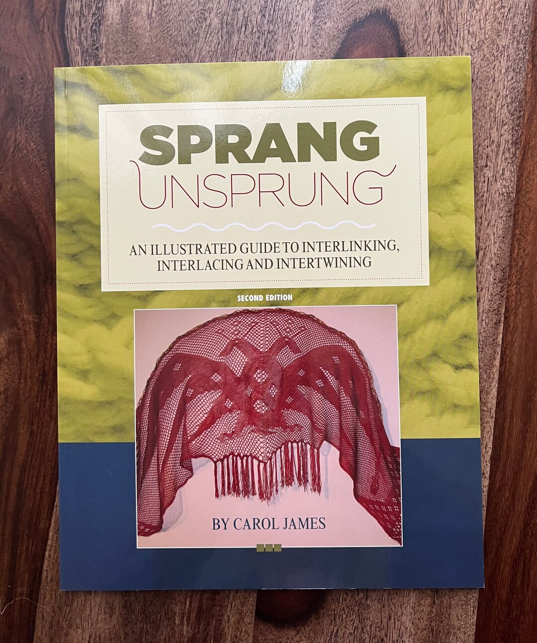 Sprang Lace Book 29.50 by Carol James - Sprang Unsprung an Illustrated ...